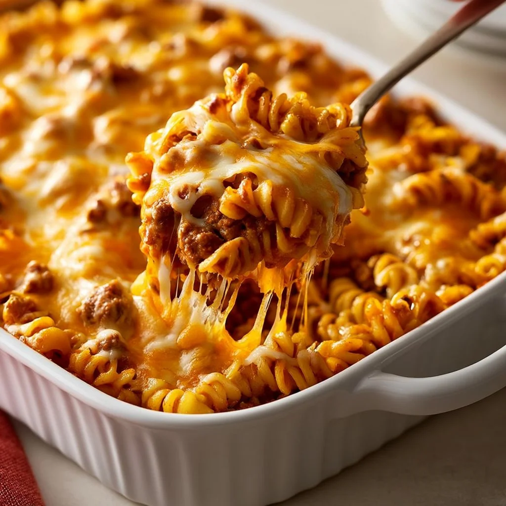 Cheeseburger Pasta Casserole Recipe