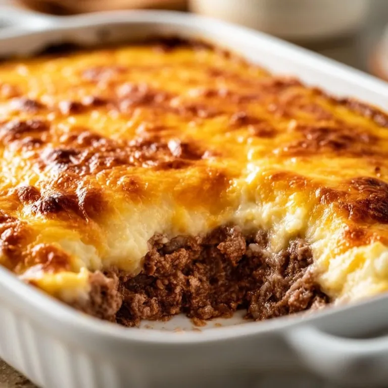 Cheesy Hamburger Casserole